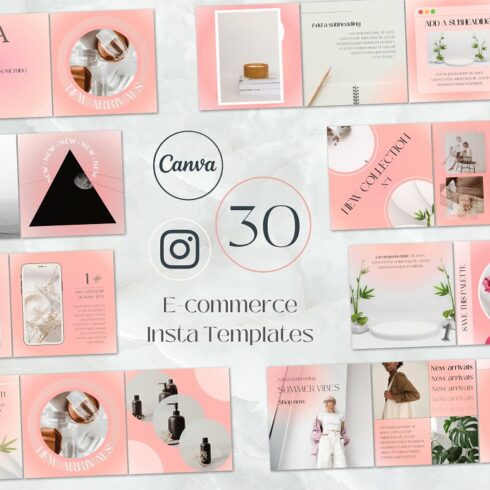 E-Commerce Instagram Templates | Master Bundles