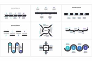 Road Animated Infographics | Master Bundles