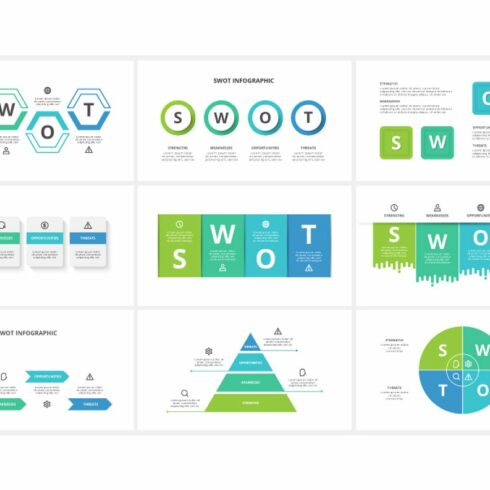 SWOT Animated Infographics | Master Bundles