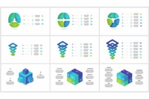 3D Animated Infographics | Master Bundles