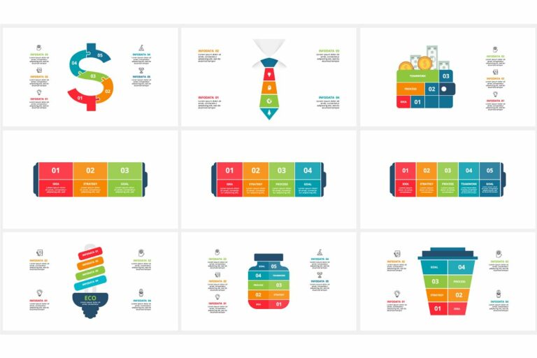 Creative Animated Infographics – MasterBundles