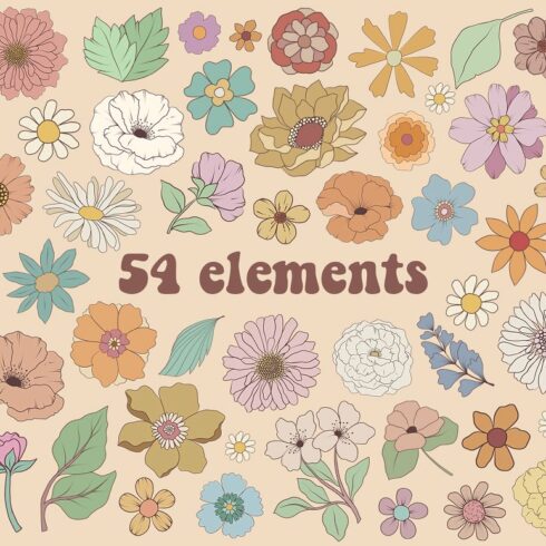 Groovy Garden - Retro Collection | Master Bundles