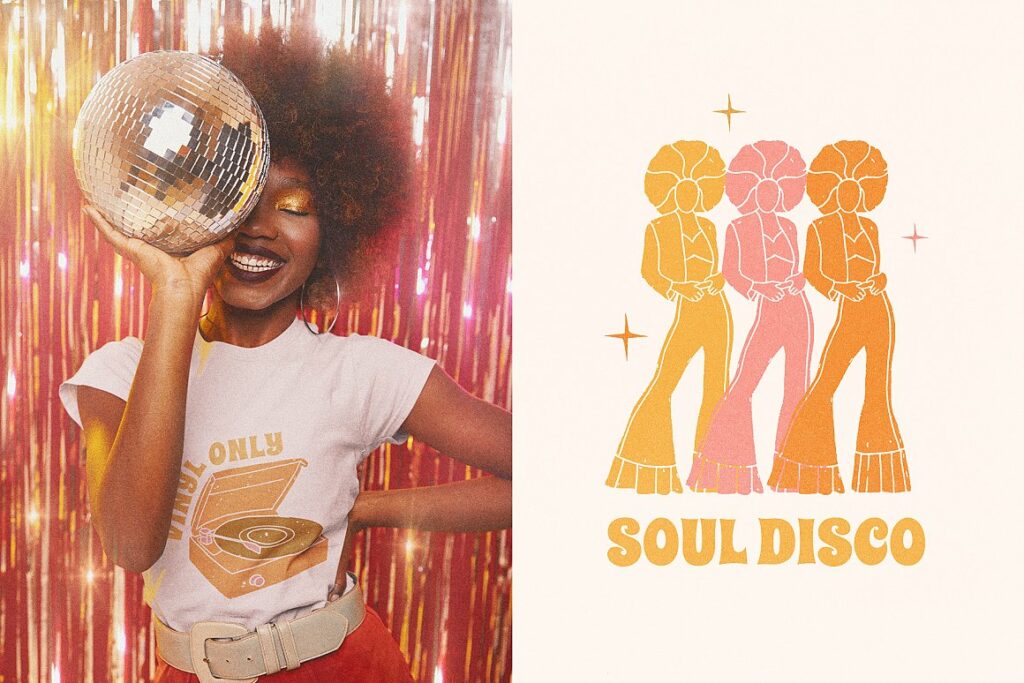 Retro Groovy Vibes Collection – MasterBundles