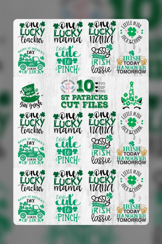 10 St Patricks Day Cut Files – MasterBundles
