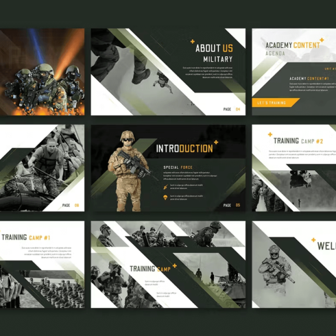 Special Force - Powerpoint Template – MasterBundles