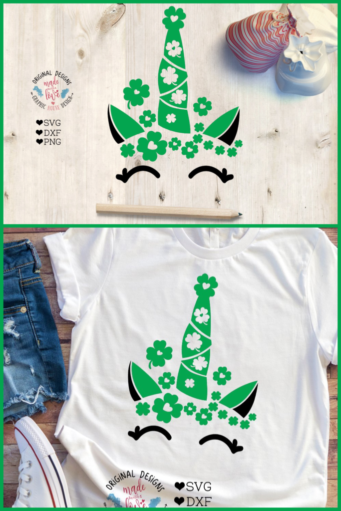 Lucky Unicorn - St Patricks Cut File – MasterBundles