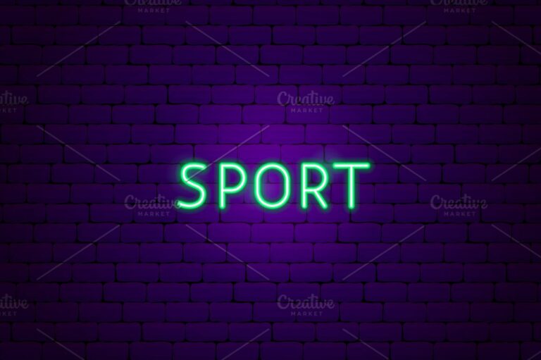 Sport Neon Icons – MasterBundles