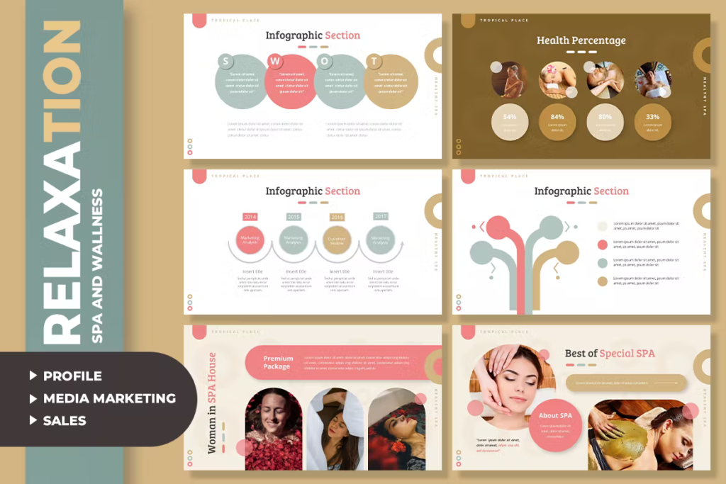 Relaxation - Spa & Wellness Presentation – MasterBundles