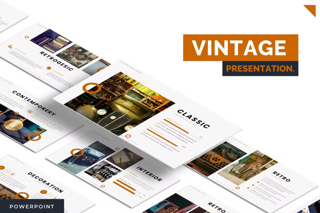 Vintages - Powerpoint Template – MasterBundles