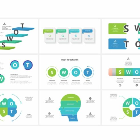 SWOT Animated Infographics | Master Bundles