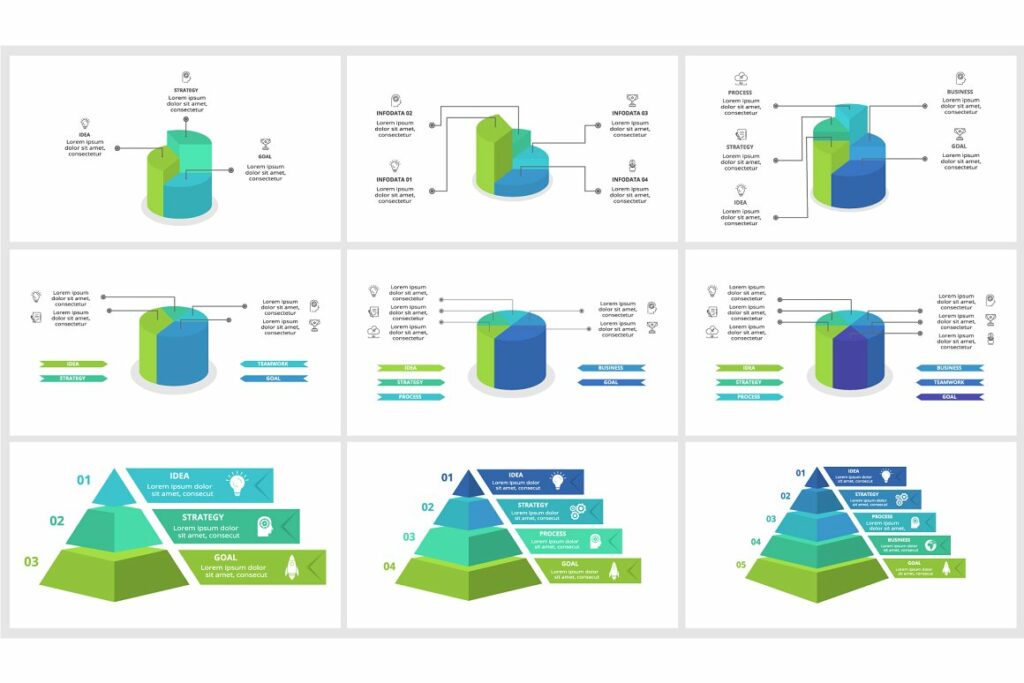 3D Animated Infographics – MasterBundles