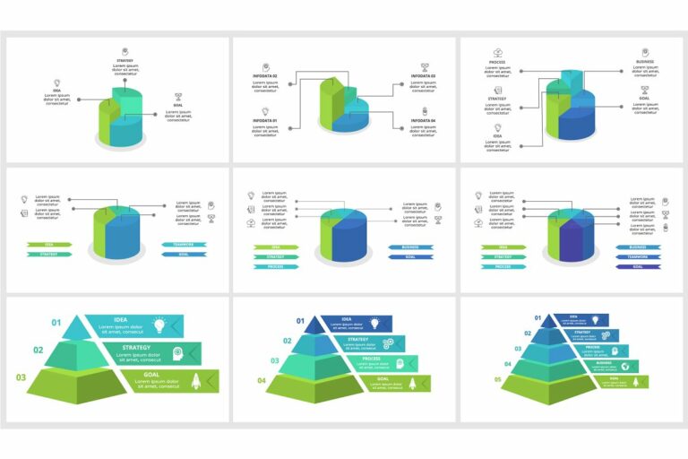 3D Animated Infographics – MasterBundles