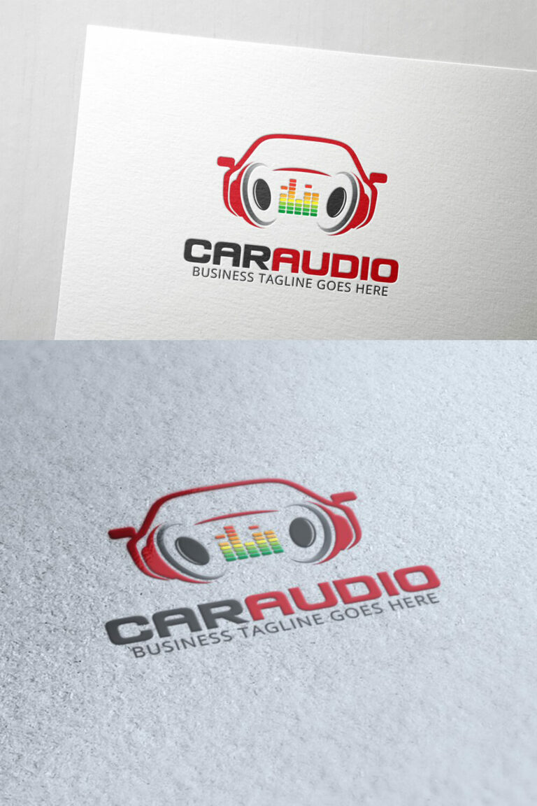Car Audio Logo – MasterBundles