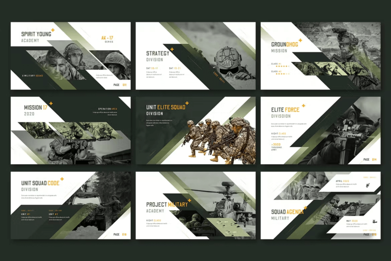 Special Force - Powerpoint Template – MasterBundles