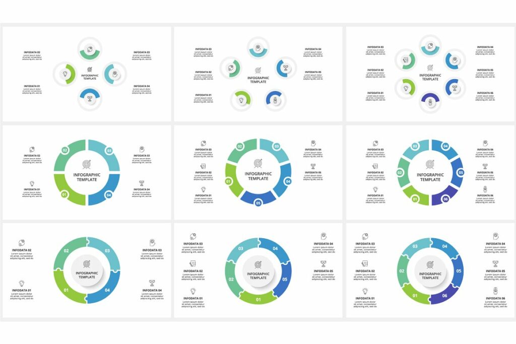 Diagrams Animated Infographics – MasterBundles