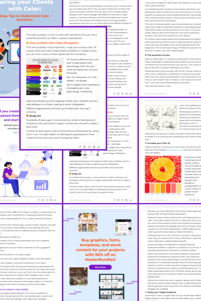 Luring your Clients with Color: Easy Tips to Understand Color Semiotics ...