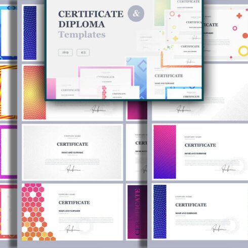 Certificate & Diploma PowerPoint | Master Bundles