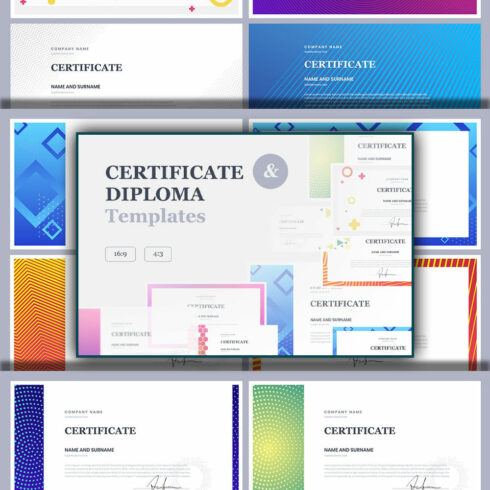 Certificate & Diploma PowerPoint | Master Bundles