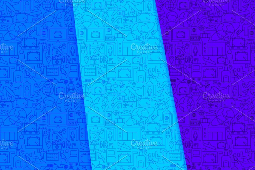 Airport Line Tile Patterns – MasterBundles