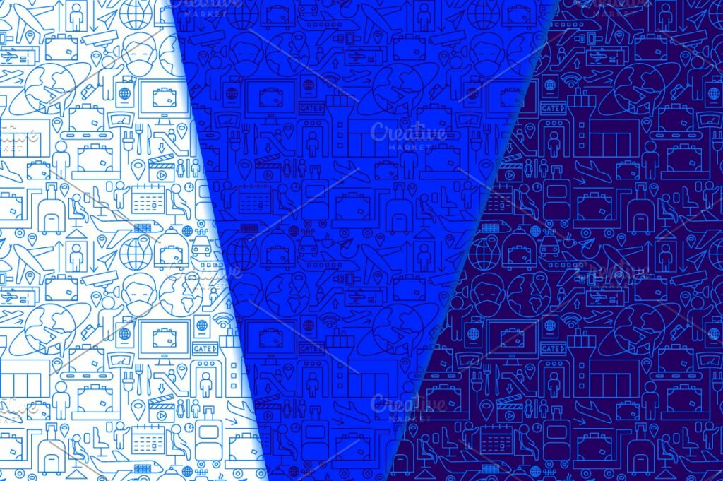 Airport Line Tile Patterns – MasterBundles