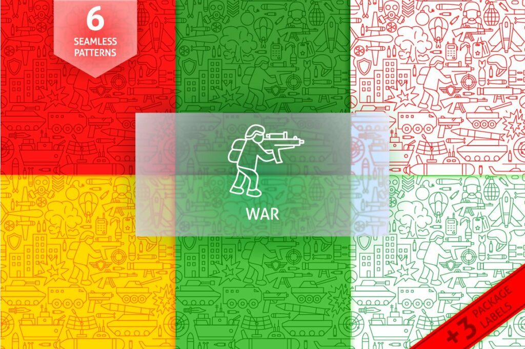 War Line Tile Patterns – MasterBundles
