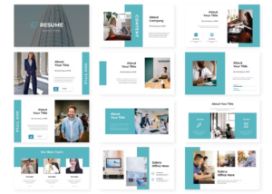 Resume Powerpoint Template 150+ Total Slides | Master Bundles