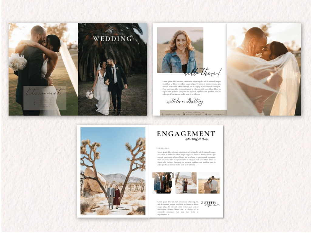 Wedding Pricing Guide, Marketing Magazine – MasterBundles