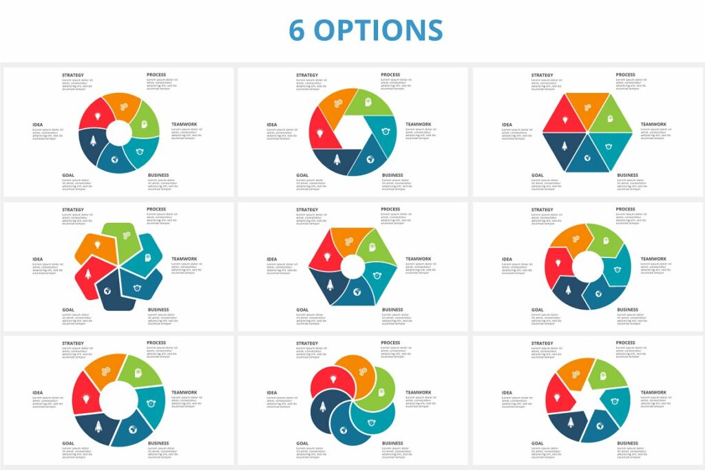 Cycle Animated Infographics – MasterBundles