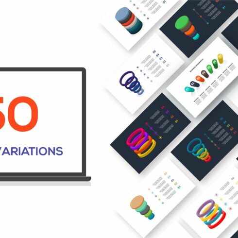 3D Animated Infographics | Master Bundles