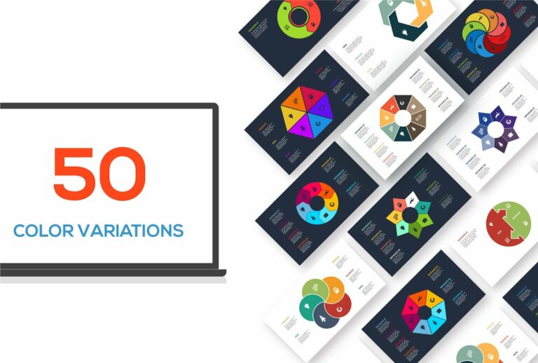 Cycle Animated Infographics – MasterBundles