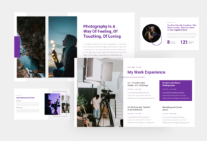 Resume Powerpoint Presentation Template 30 Slides | Master Bundles