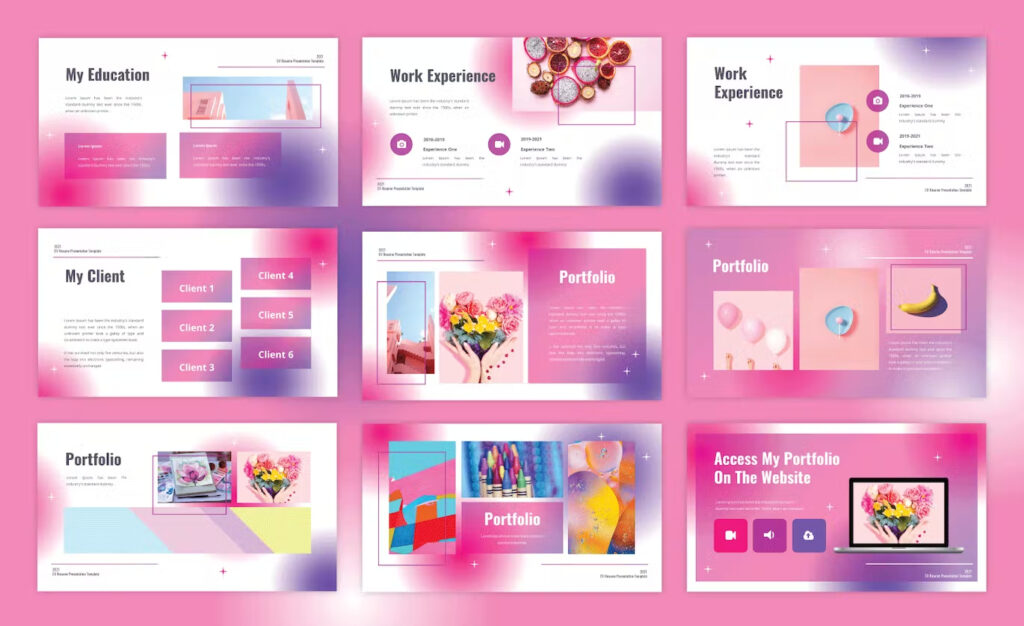 CV Resume Powerpoint Template – MasterBundles