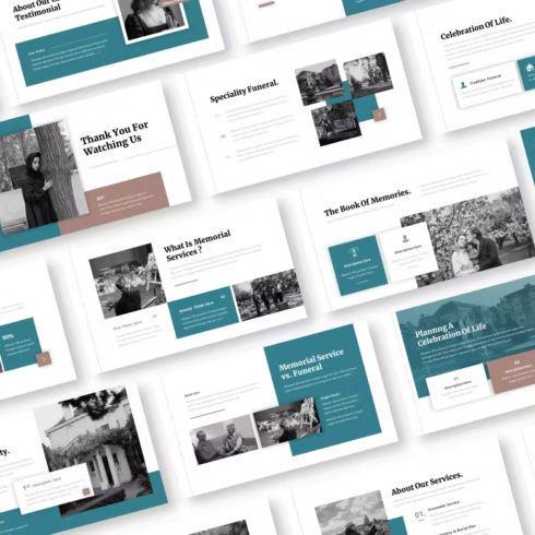 Memorial Powerpoint Presentation Template | Master Bundles