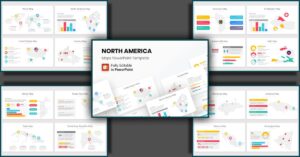 North America Maps PowerPoint Template – MasterBundles