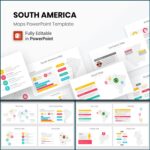 South America Maps PowerPoint Template – MasterBundles