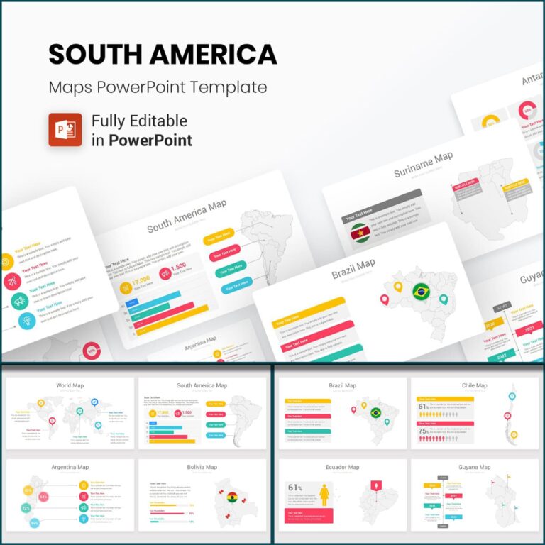 Europe Maps PowerPoint Template – MasterBundles