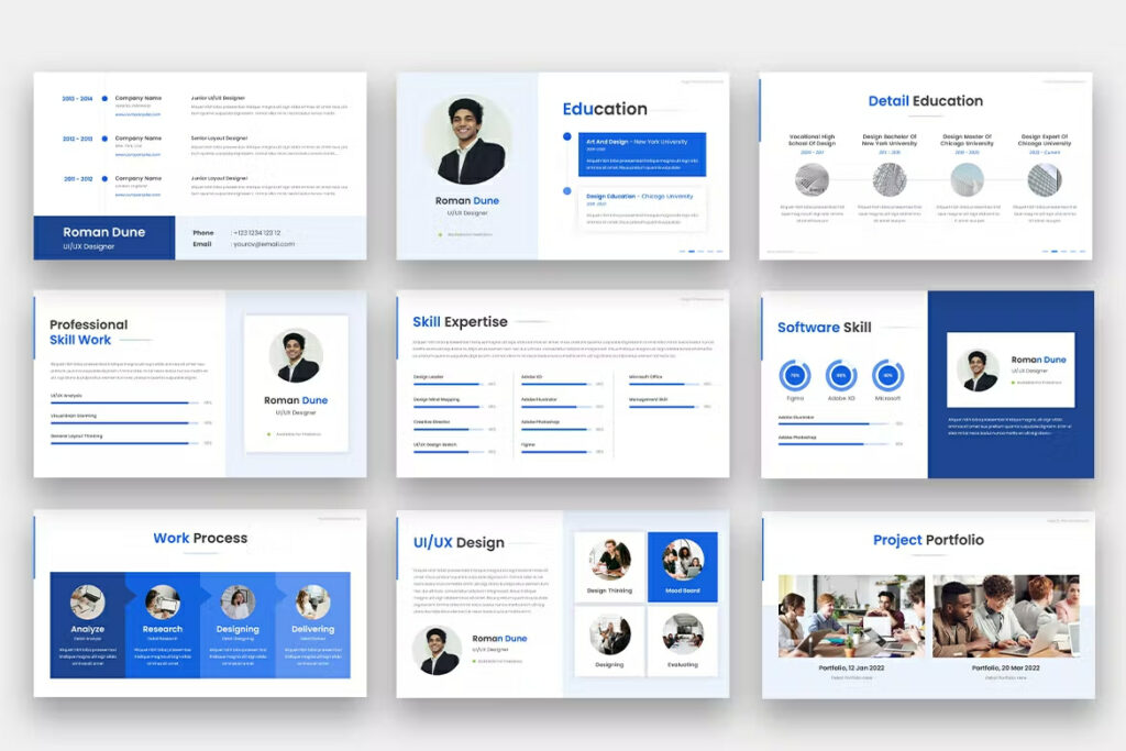 Yourcv - Personal Resume PowerPoint Templates – MasterBundles