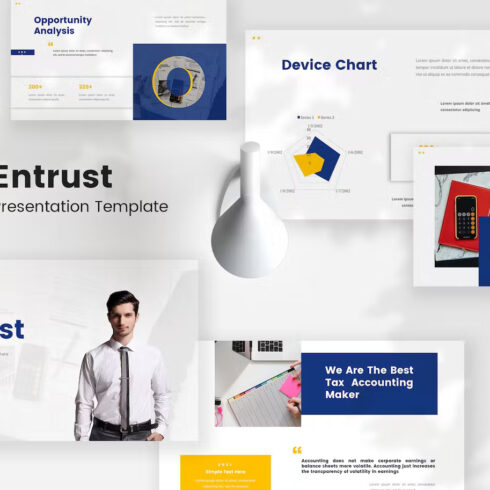 Entrust - Tax Accounting PowerPoint Template | Master Bundles
