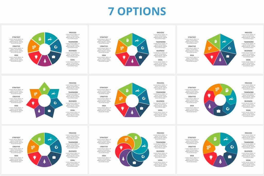 Cycle Animated Infographics – MasterBundles