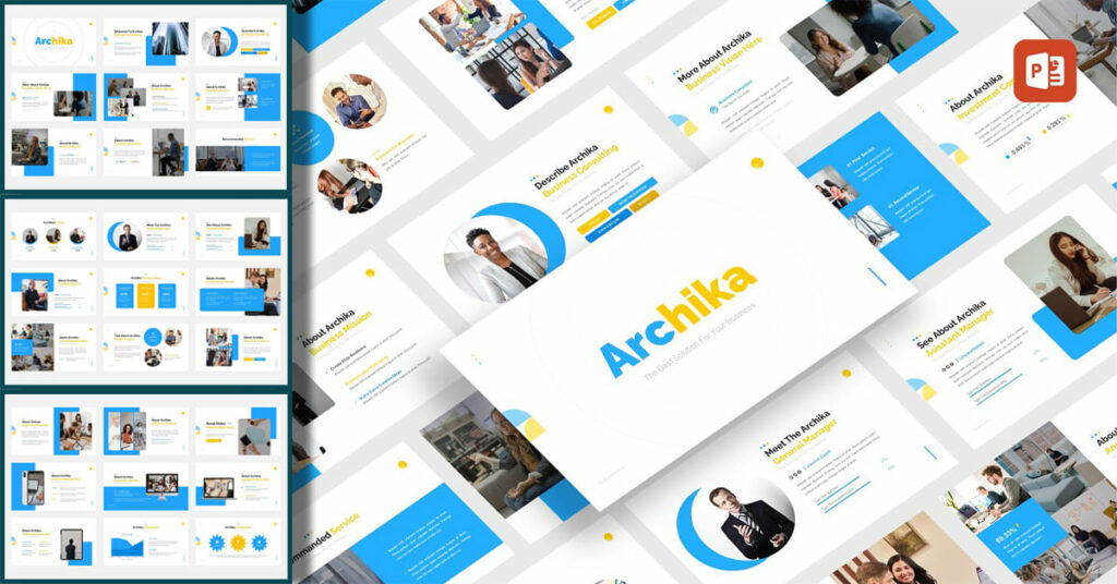 Archika Business Presentation – MasterBundles