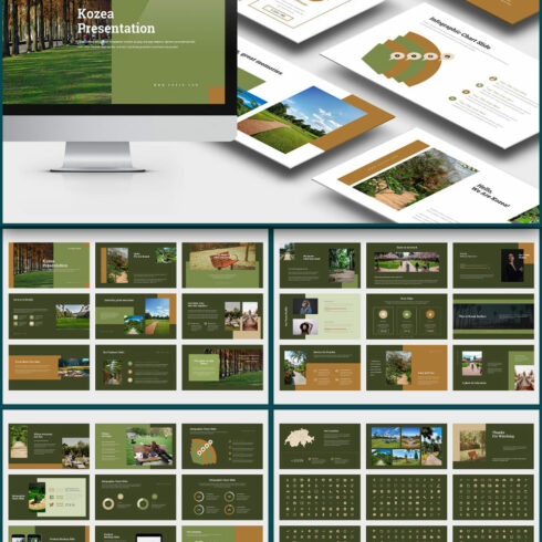 Kozea: Park & Landscape PowerPoint | Master Bundles
