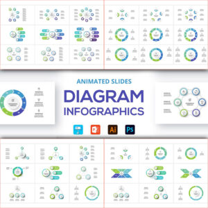 Diagrams Animated Infographics – MasterBundles