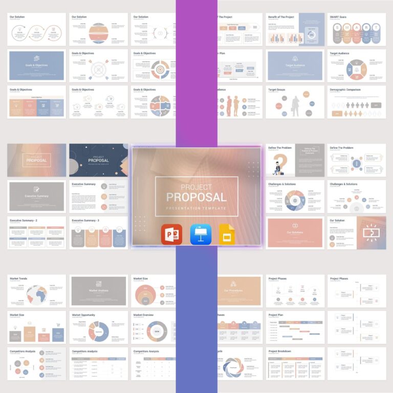 Project Proposal PowerPoint Template PPTX, KEY, Google Slides ... Project Proposal PowerPoint Template PPTX, KEY, Google Slides ...