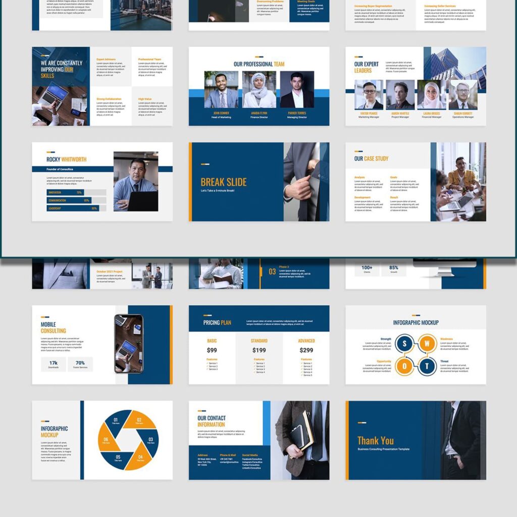 Business Consulting Template – MasterBundles