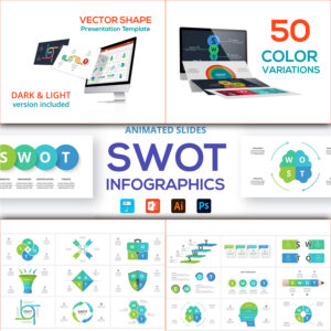 SWOT Animated Infographics – MasterBundles