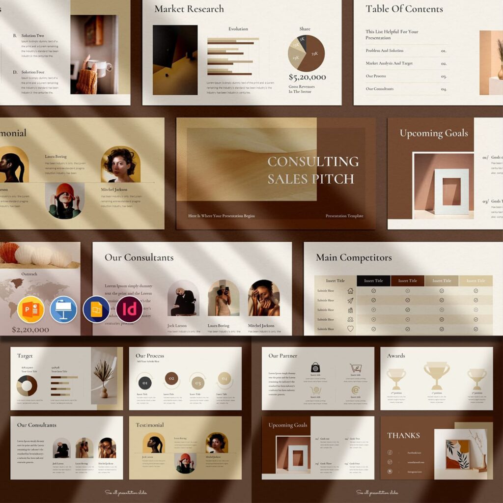 Consulting Presentation Template – MasterBundles