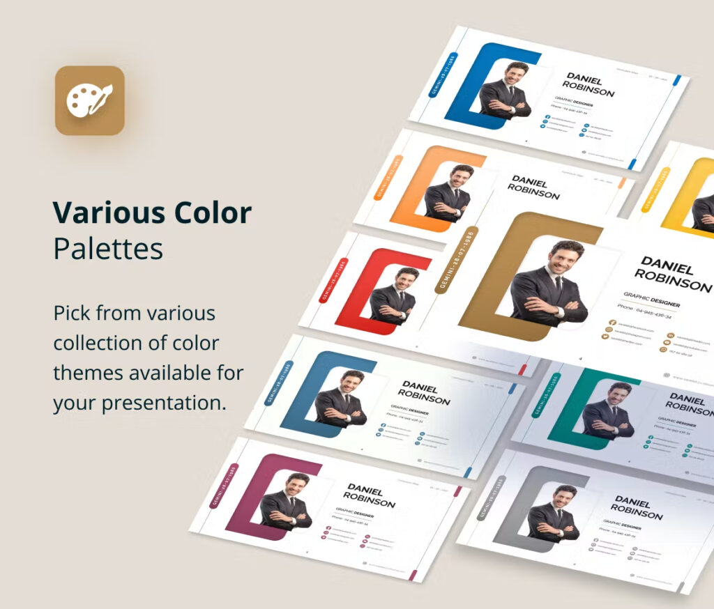 Savelet – CV Resume PPT Presentation Template – MasterBundles