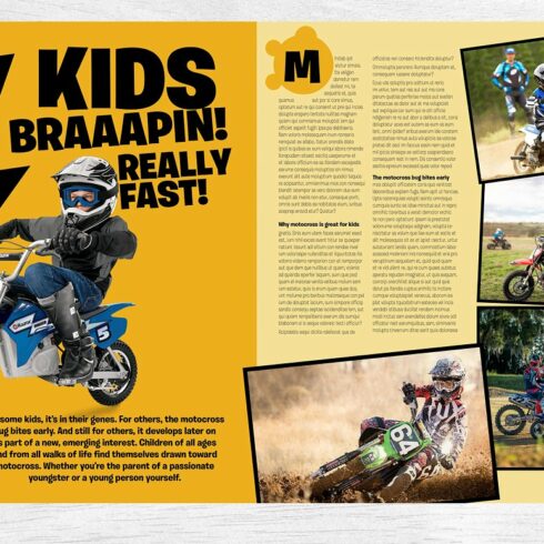 Kids Magazine Template | Master Bundles