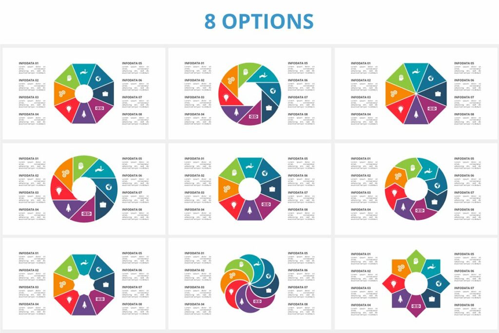 Cycle Animated Infographics – MasterBundles