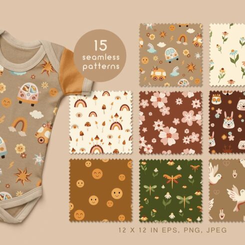 Retro Groovy Baby Collection | Master Bundles